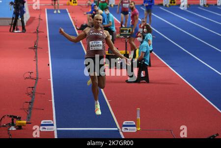 ©Laurent Lairys/MAXPPP - Damian Warner of Canada Long Jump Heptathlon ...