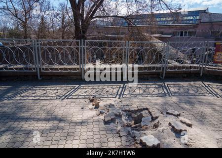 ©Gilles Bader / Le Pictorium/MAXPPP - Mykolaiv 02/04/2022 Gilles Bader ...
