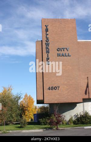 Yellowknife City Hall, Yellowknife, NWT Stock Photo - Alamy