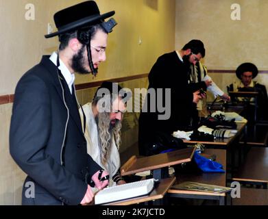 An Orthodox Yeshiva in Geula neighborhood in Jerusalem, Israel Stock ...