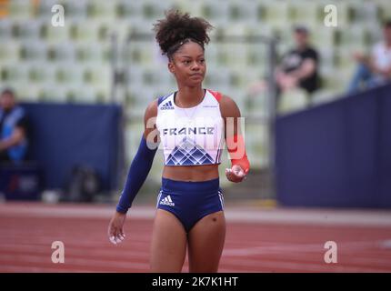 Marie Julie Bonnin of France Women's Pole Vault during the European ...