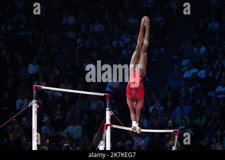 Mylene Deroche/IP3 - USA's Shilese Jones competes in the artistic ...