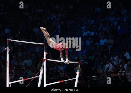 Mylene Deroche/IP3 - USA's Shilese Jones competes in the artistic ...