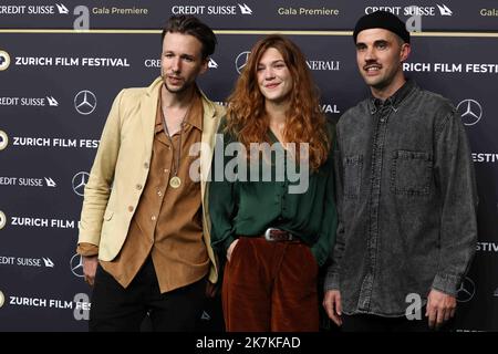 ©Francois Glories/MAXPPP - 26/09/2022 ZFF Swiss actors Jann Gassmann ...
