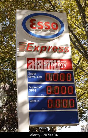 ©PHOTOPQR/LE PARISIEN/olivier corsan ; Paris ; 09/10/2022 ; Paris ...