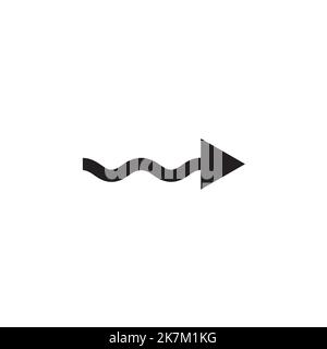 Arrows zig zag icon Stock Vector Image & Art - Alamy