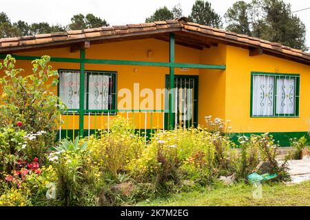 Colombian colonial architecture - Antioquia rural peasant house Stock ...