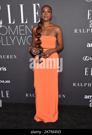 Issa Rae arriving to the 29th annual ELLE Women in Hollywood ...