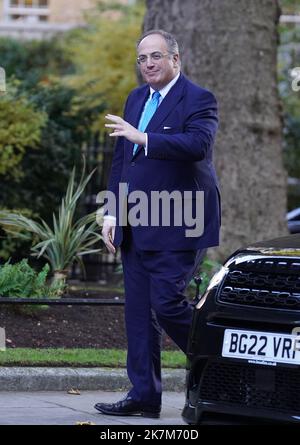 Attorney General Michael Ellis arrives for a cabinet meeting at 10 ...