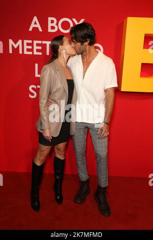 Sydney, Australia. 18th October 2022. Mads Rafferty arrives on the red ...