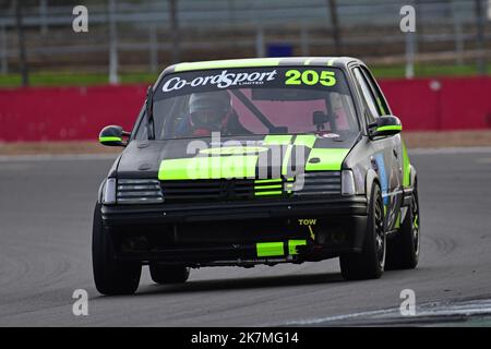 Nick Mellor, Peter Hutton, Peugeot 205 GTi, Advantage Motorsport Future ...