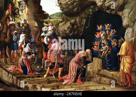 Andrea Mantegna - Adoration Magi Stock Photo - Alamy