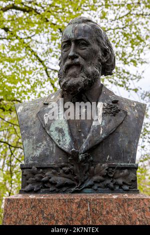 Theodor Storm Monument in the Castle Park, Husum, North Frisia ...