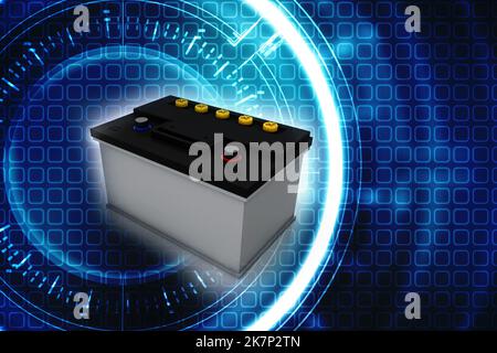 Lithium Battery concept - electrical power supply of rechargeable ...
