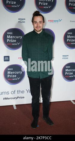 Fergus McCreadie attends the Mercury Prize 2022 awards show at the ...