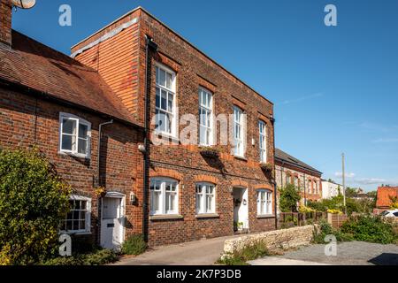 Steyning, October 11th 2022: The Old Town Hall, now an estate agent ...