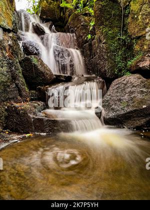 lumb hole waterfalls Stock Photo - Alamy