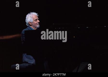 Rome, Italiy 28/09/2022: Composer Nicola Piovani in "Music is dangerous ...