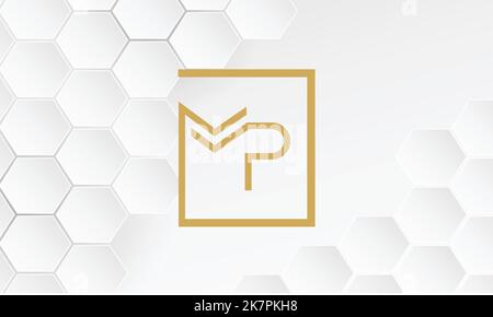 MP PM M P abstract vector logo monogram template Stock Vector Image ...