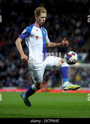 Blackburn Rovers' Jake Garrett during the Sky Bet Championship match at ...