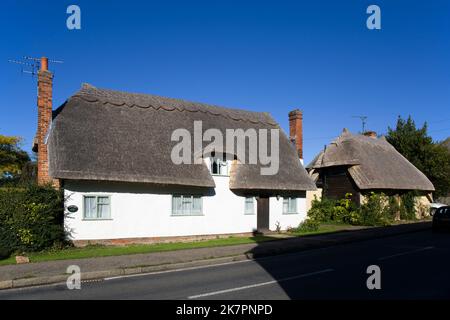 Thatched Cottage The Street High Roding The Rodings Dunmow Essex Stock ...