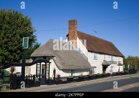 The Axe & Compasses Pub Aythorpe Roding The Rodings Dunmow Essex Stock ...