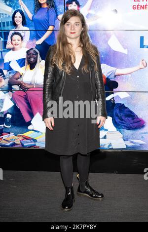 Sarah Suco attends the L ecole est a nous Premiere at UGC Les Halles ...