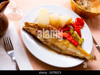 Deliciously Grilled Fish Served With Fresh Greens and Vibrant Flavors ...