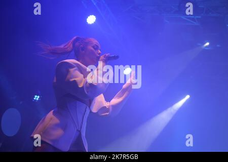 Italian singer Annalisa in concert at Estragon club during her “Nuda 10 ...