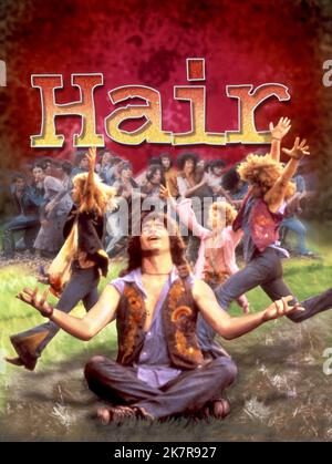 HAIR -1979 POSTER Stock Photo - Alamy