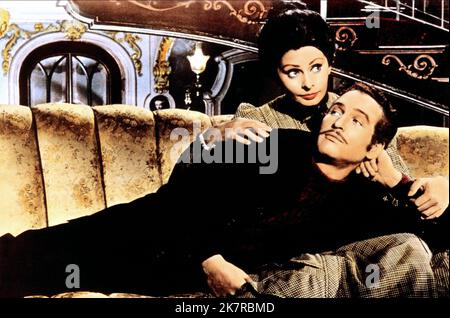 Sophia Loren and Paul Newman / Lady L / 1966 directed by Peter Ustinov ...