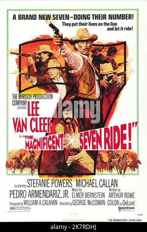 Lee Van Cleef Poster Film: The Magnificent Seven Ride! (1978 ...