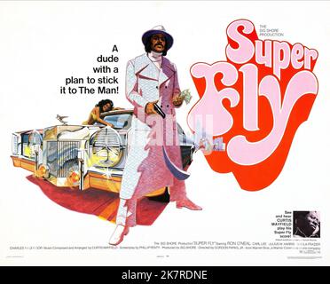 SUPER FLY 1972 Warner Bros. Pictures film with Ron O'Neal Stock Photo ...