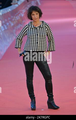 Angela Baraldi attends at the red carpet of the movie "La California ...