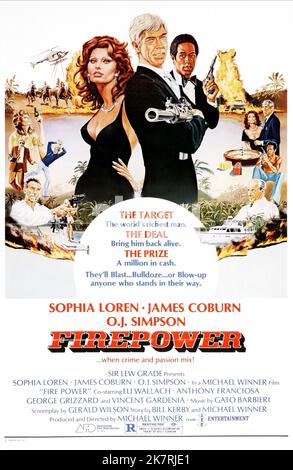 Sophia Loren Film Firepower; Fire Power (UK 1979) Characters: Adele ...