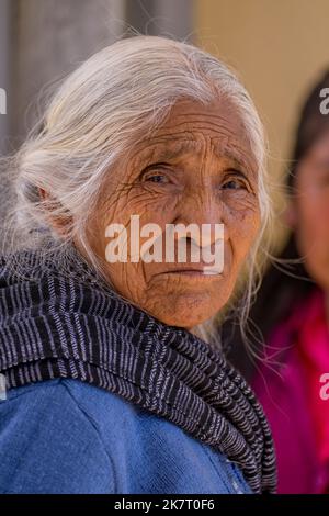 The Mixtec village of San Jose Contreras near Oaxaca City, Mexico, is ...