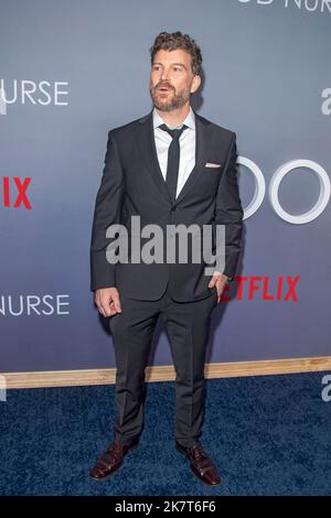 Gabe Fazio attends Netflix premiere of Good Nurse at Paris Theater on ...