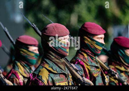 Illustration picture shows a ceremony to celebrate the 75th anniversary ...
