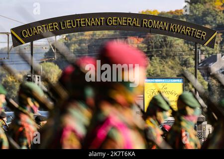 Illustration picture shows a ceremony to celebrate the 75th anniversary ...
