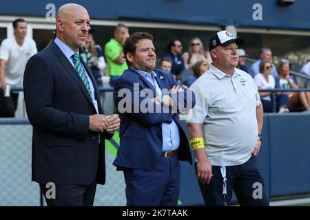 Seattle Seahawks general manager John Schneider speaks during a press ...