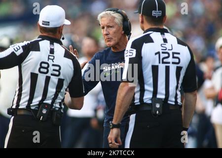Referee Shawn Hochuli (83) in action during the NFC Championship NFL ...