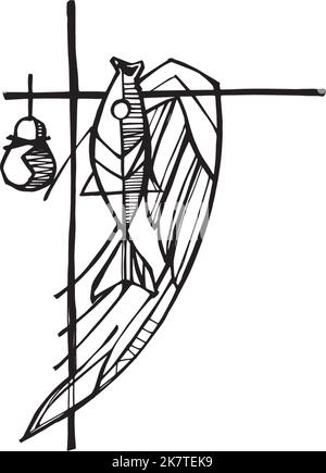 Saint Raphael Archangel Stock Vector Image & Art - Alamy