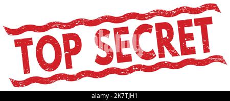 TOP SECRET, text written on green grungy postal stamp Stock Photo - Alamy
