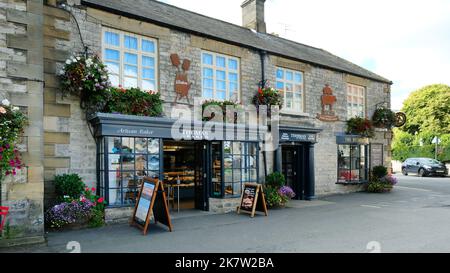 Artisan bakery in Helmsley, North Yorkshire, UK - John Gollop Stock ...
