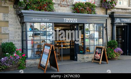 Artisan bakery in Helmsley, North Yorkshire, UK - John Gollop Stock ...