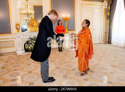 Palace Presentation of the credentials of the Ambassador of the United ...