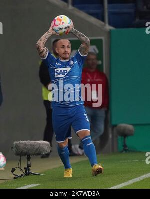 Sinsheim, Deutschland. 18th Oct, 2022. October 18, 2022, PreZero Arena ...