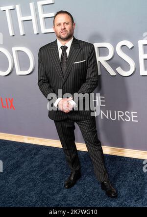 Scott Franklin attends Netflix premiere of Good Nurse at Paris Theater ...