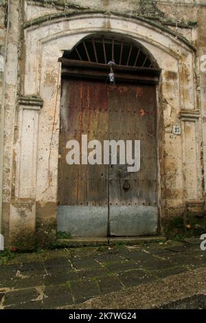 large old building, decorative architecture, numerous windows, Zagreb ...