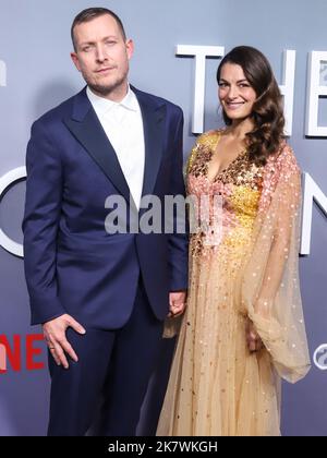 Tobias Lindholm and Caroline Blanco attending the UK premiere of The ...